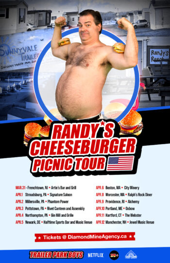 Randy's Cheese Burger Picnic Tour - The Diamond Mine Agency